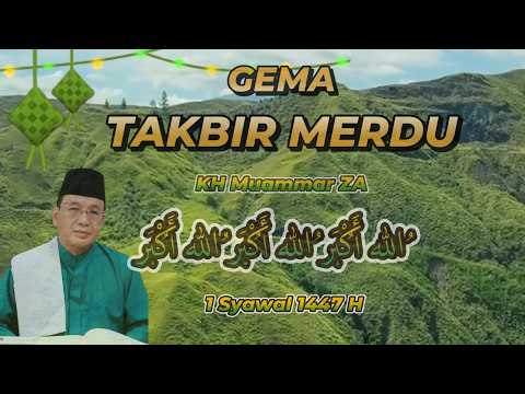 Takbiran Paling Merdu! KH Muammar ZA Menggema di Malam Idul Fitri