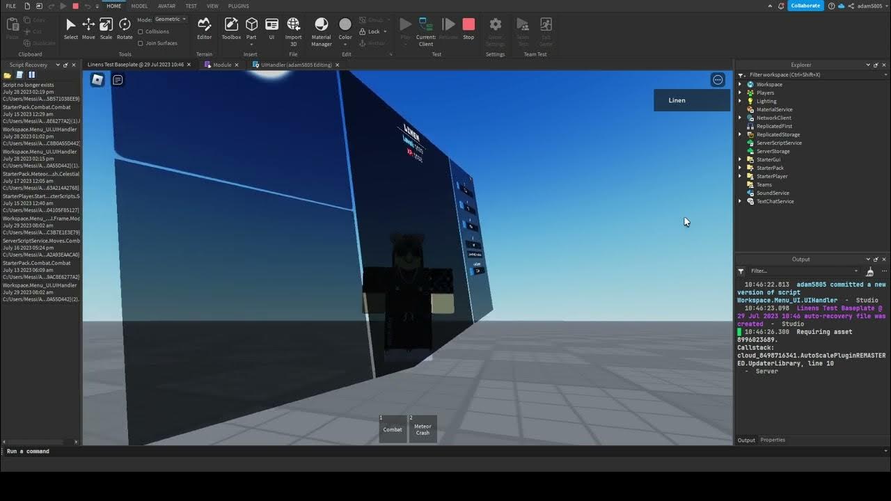 LinUI : 3D UI LIBRARY [ ROBLOX PREVIEW ] - YouTube