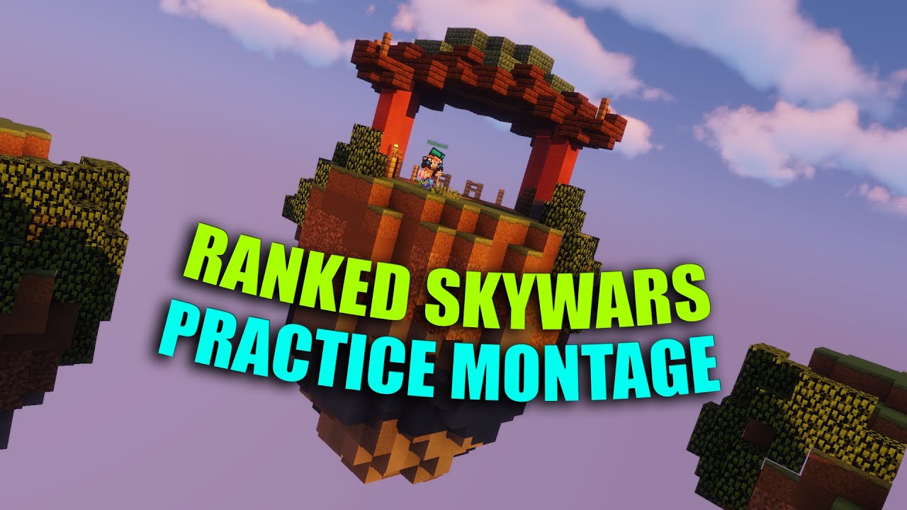 Ranked SkyWars | Practice Montage - YouTube