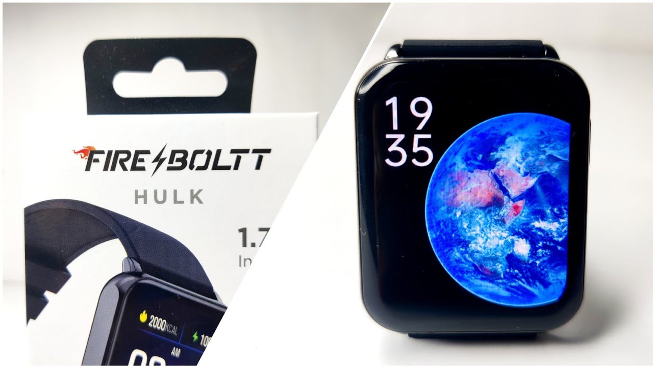 Fire Boltt Hulk Retail Unit Amoled+Bluetooth Calling Unboxing And ...