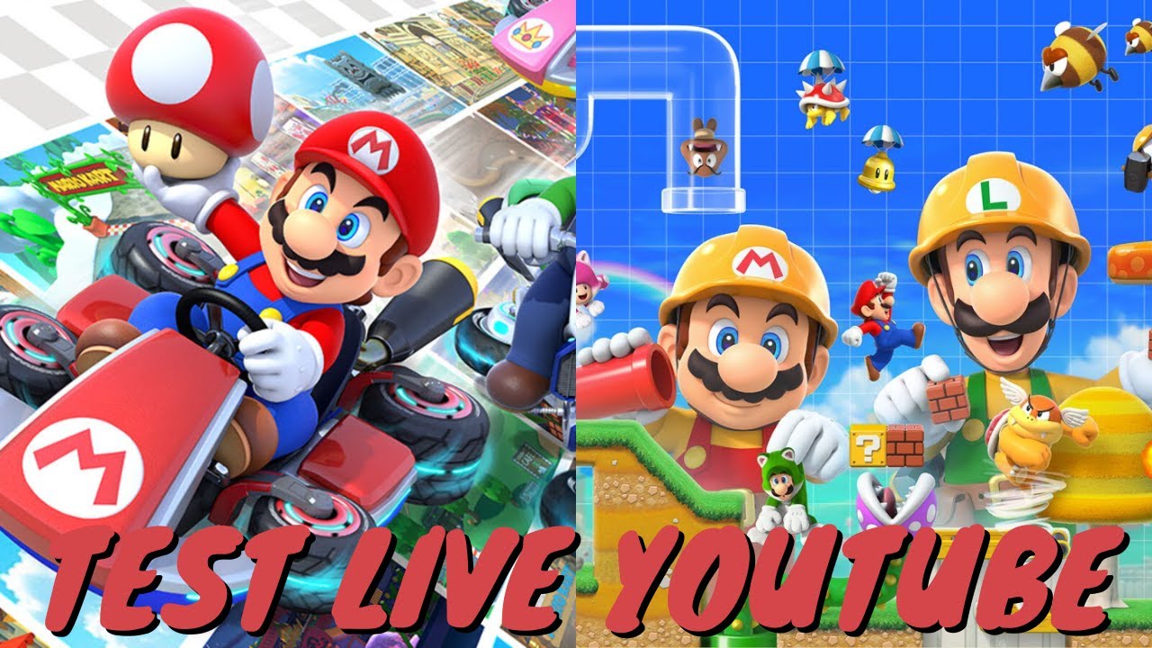 Test live su Youtube con la serie di Super Mario! - YouTube