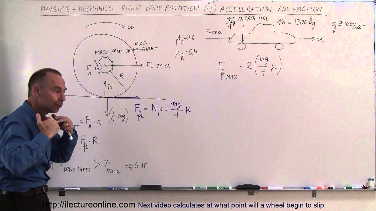 Physics 11.1 Rigid Body Rotation (4 of 10) Calculating Acceleration ...
