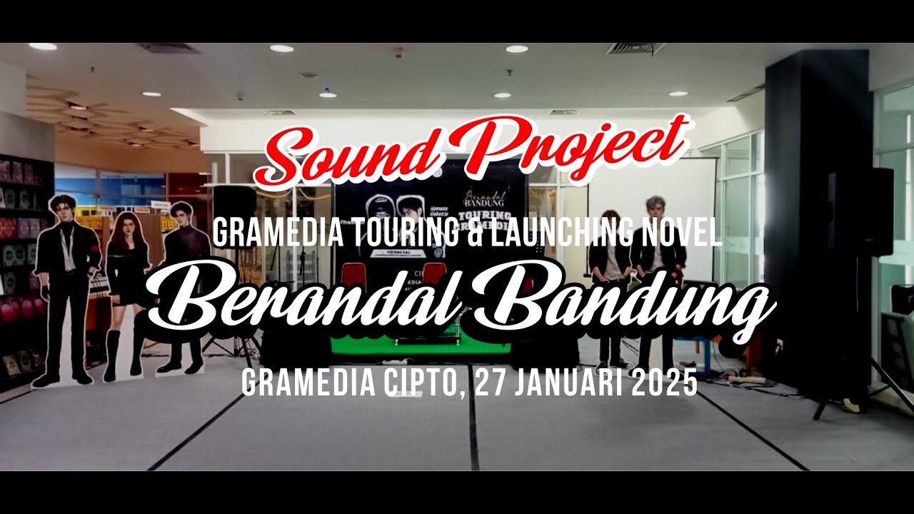Doc. Sound System Acara Launching Buku di Gramedia Store Cirebon - YouTube
