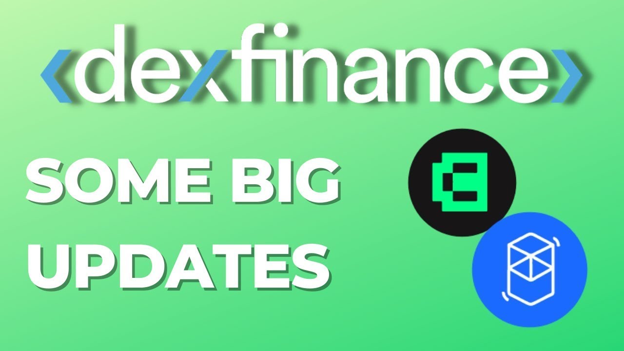 Dex Finance Update March | New Chains Added - YouTube