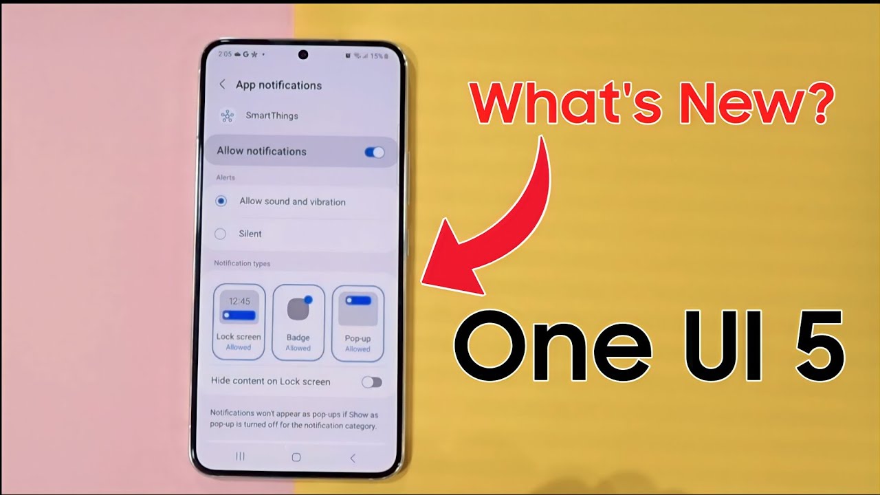 ONE UI 5 - The Latest and Greatest Updates - YouTube