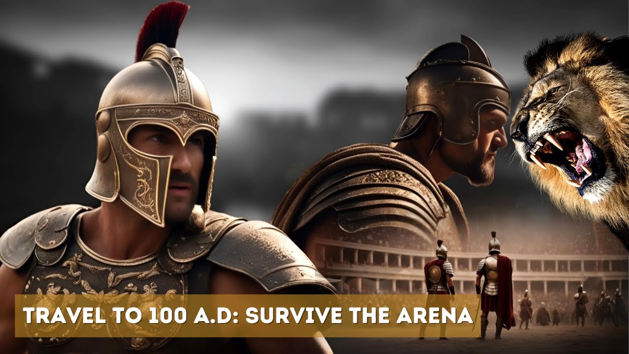 A Day in the Life of a Roman Gladiator Champion: Journey to 100 A.D ...
