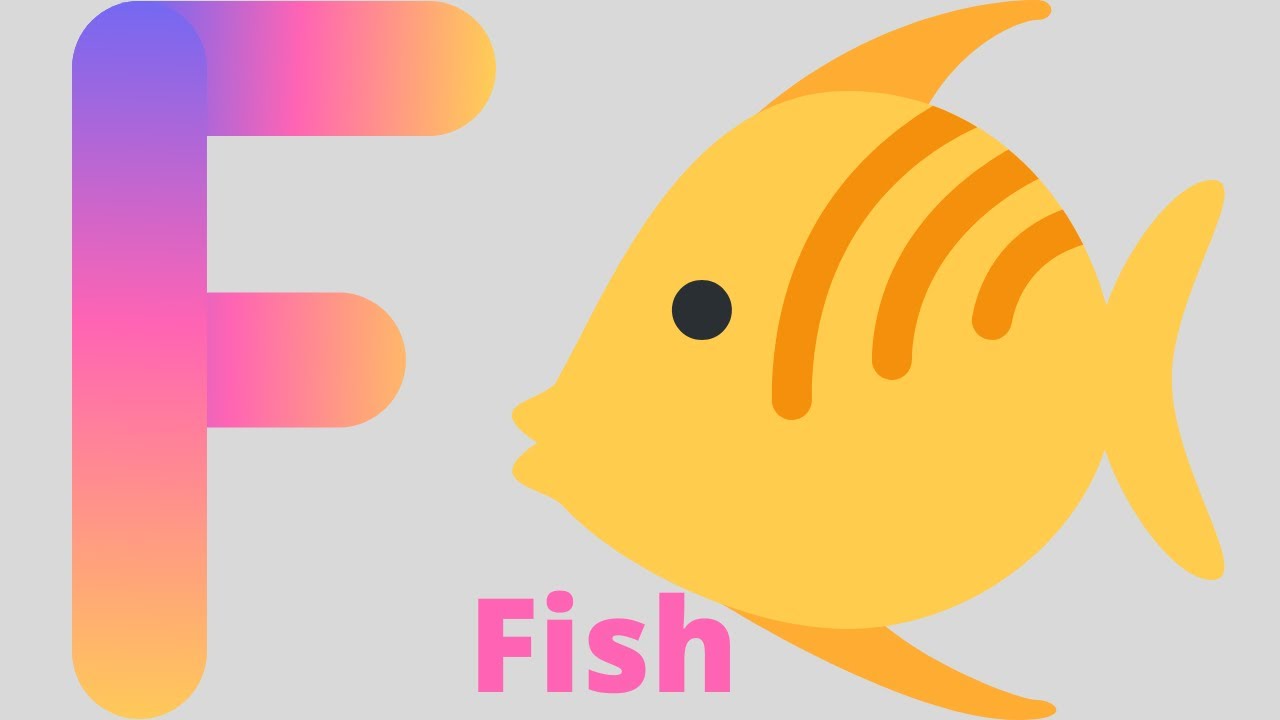 F for Fish | Learn Complete ABC | Learn With Fun | CleverLearn Kid ...