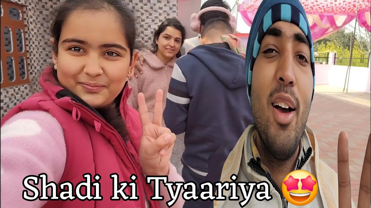 Manu ki shadi Tyaariya vlog |Behind-the-Scenes Look at My Sister's ...