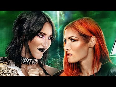 WWE 2K WRESTLEMANIA RHEA RIPLEY VS BECKY LYNCH FUll MATCH ⚡️💥 - YouTube