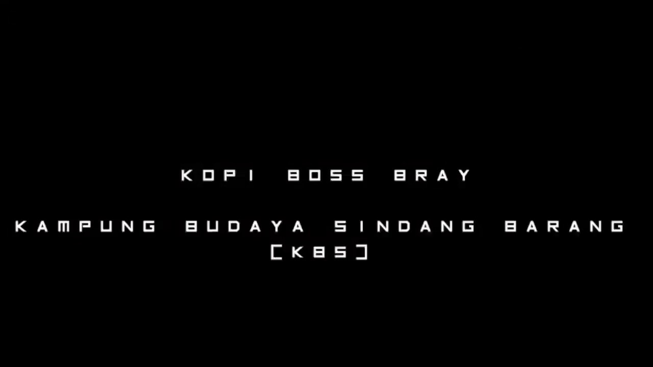 Nongkrong di Kampung Budaya Sindangbarang (KBS) & Kopi Boss Bray ...