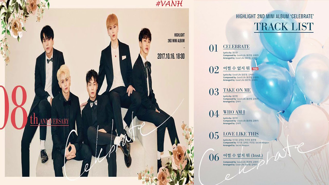 [FULL ALBUM] 하이라이트 (Highlight) - CELEBRATE [Mini Album] - YouTube
