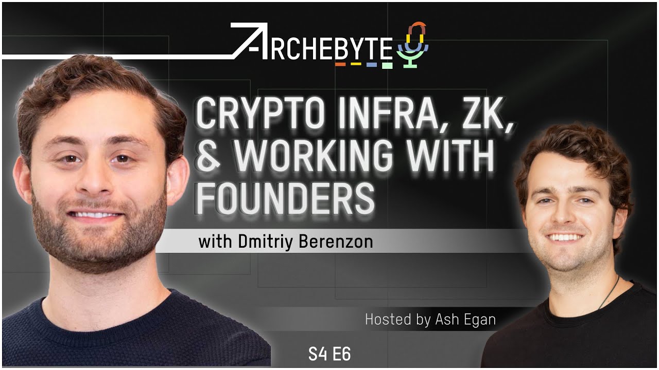 Dmitriy Berenzon: Crypto Infra, ZK, and Working with Founders - YouTube