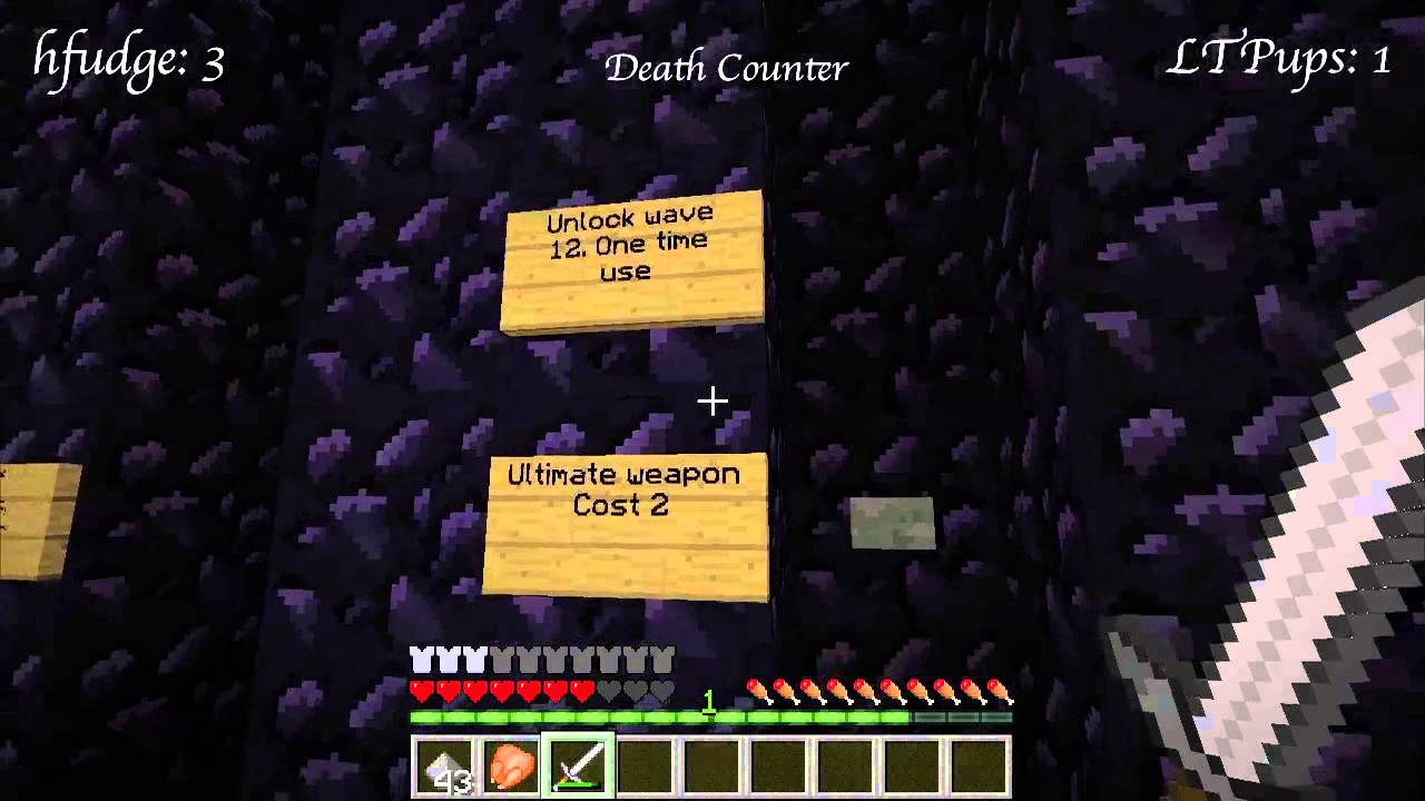 Minecraft: Creeper Survival! Lots of Death - YouTube