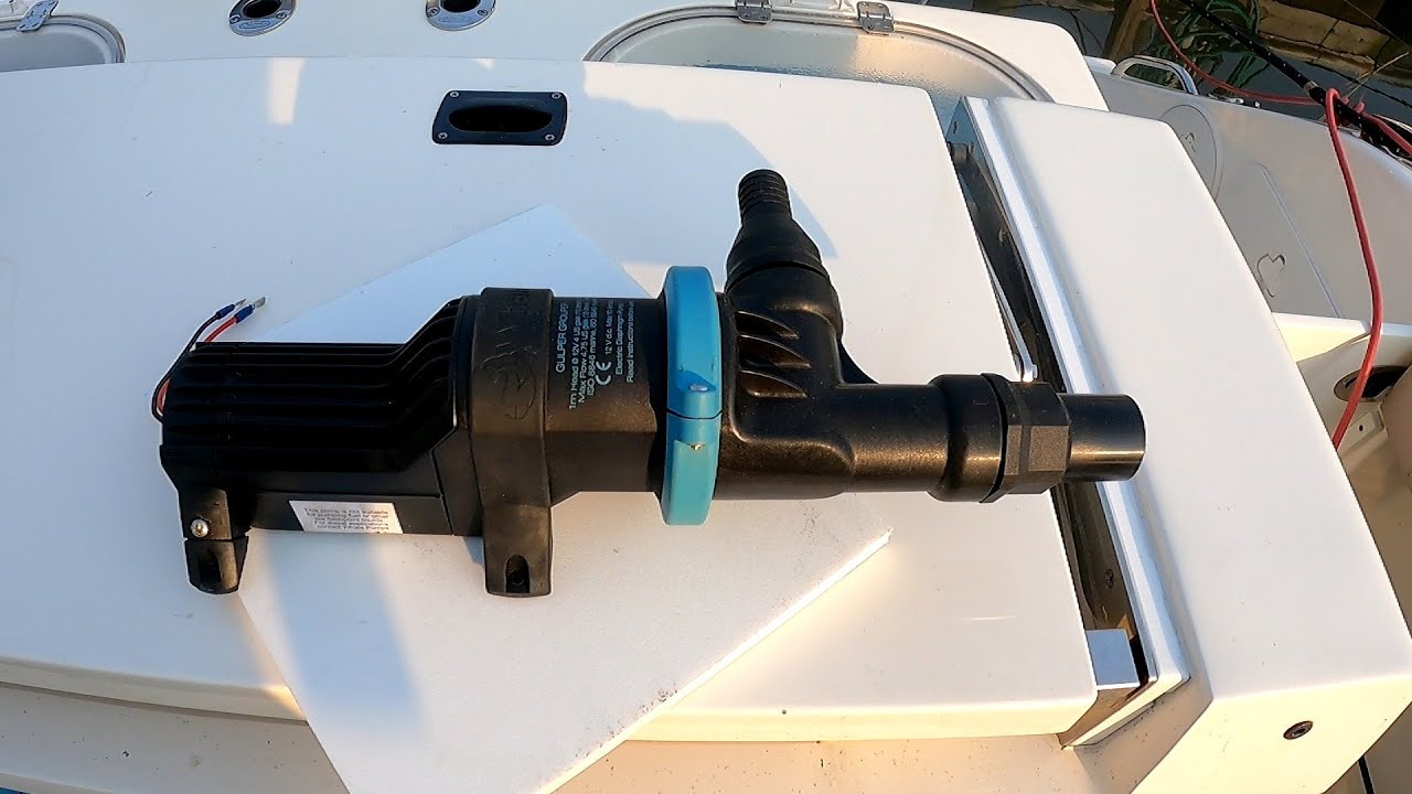 Replacing your macerator fish box pump with a Whale Gulper Grouper Mk3 ...