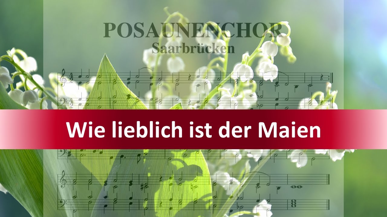 Wie lieblich ist der Maien (Vorspiel & Choral, EG501) - YouTube
