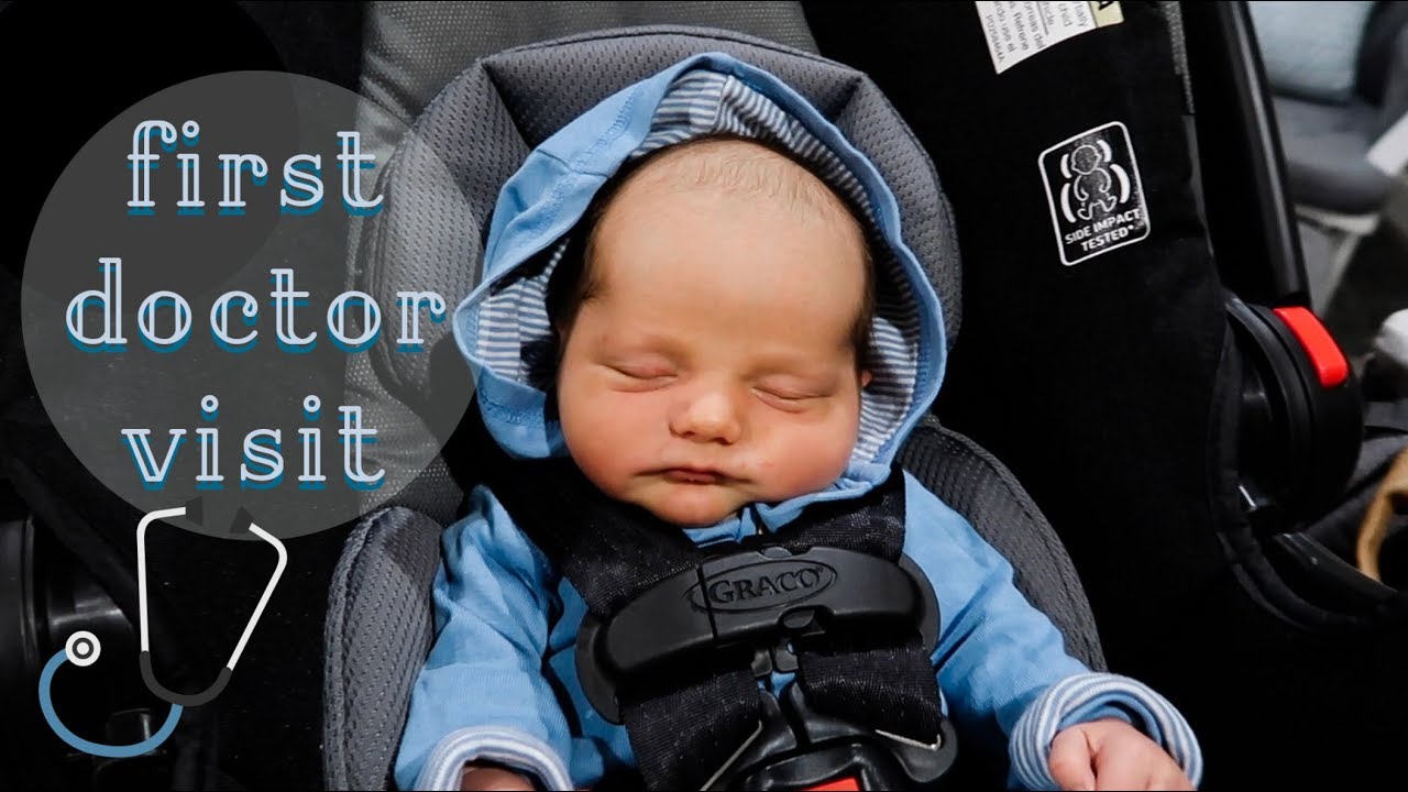 BABY'S FIRST DOCTOR VISIT | TAKING OUR NEWBORN OUT FOR THE FIRST TIME ...