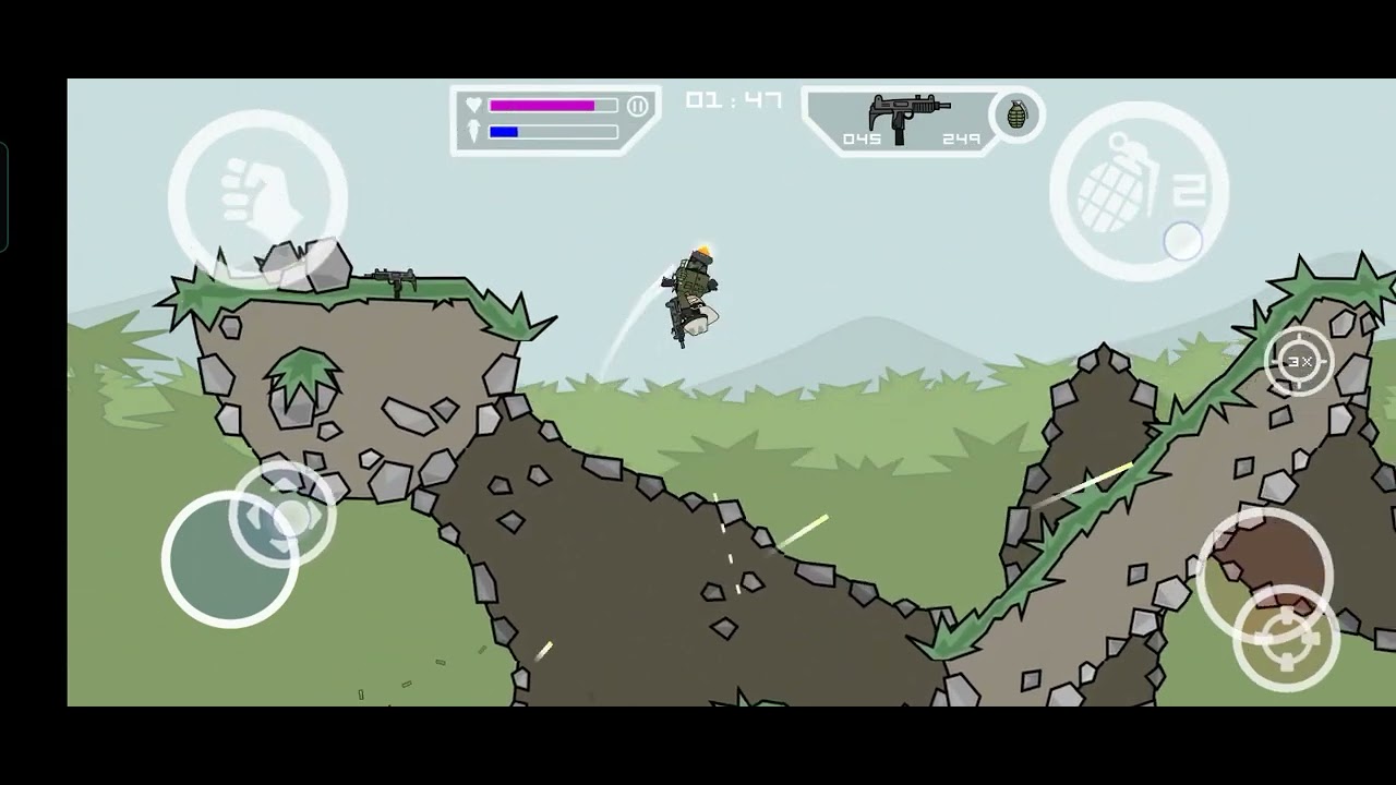 Mini militia gameplay video || Mini militia || - YouTube