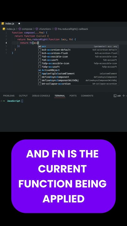 Function Composition JavaScript Part 4 #coding #programming #webdevelopment #education # ...
