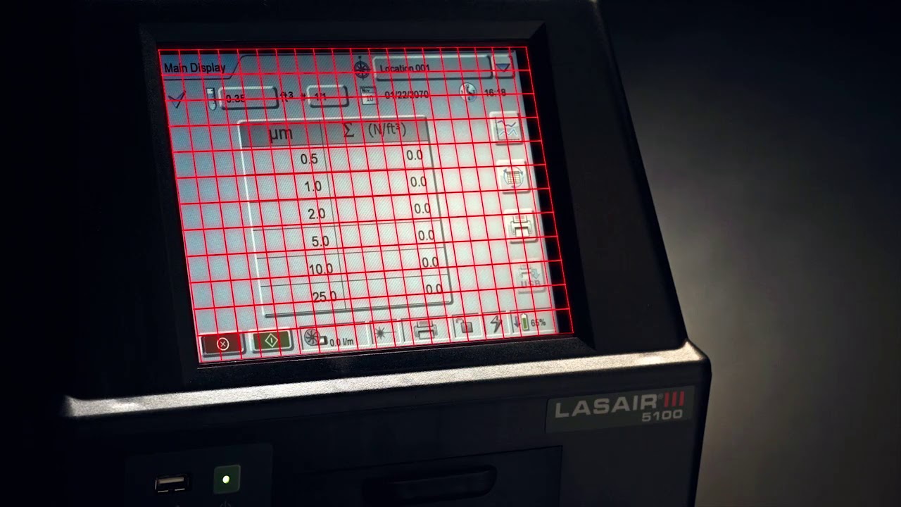 Monitoring for ISO 14644 1 and ISO 21501 4 Lasair® III 5100 Aerosol ...
