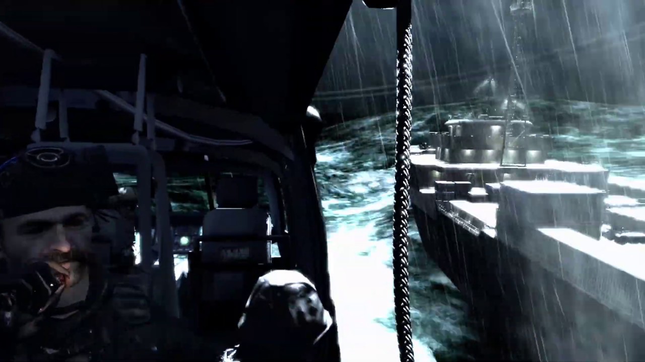 Call of Duty 4: Modern Warfare Prologue Boat Walkthrough - YouTube