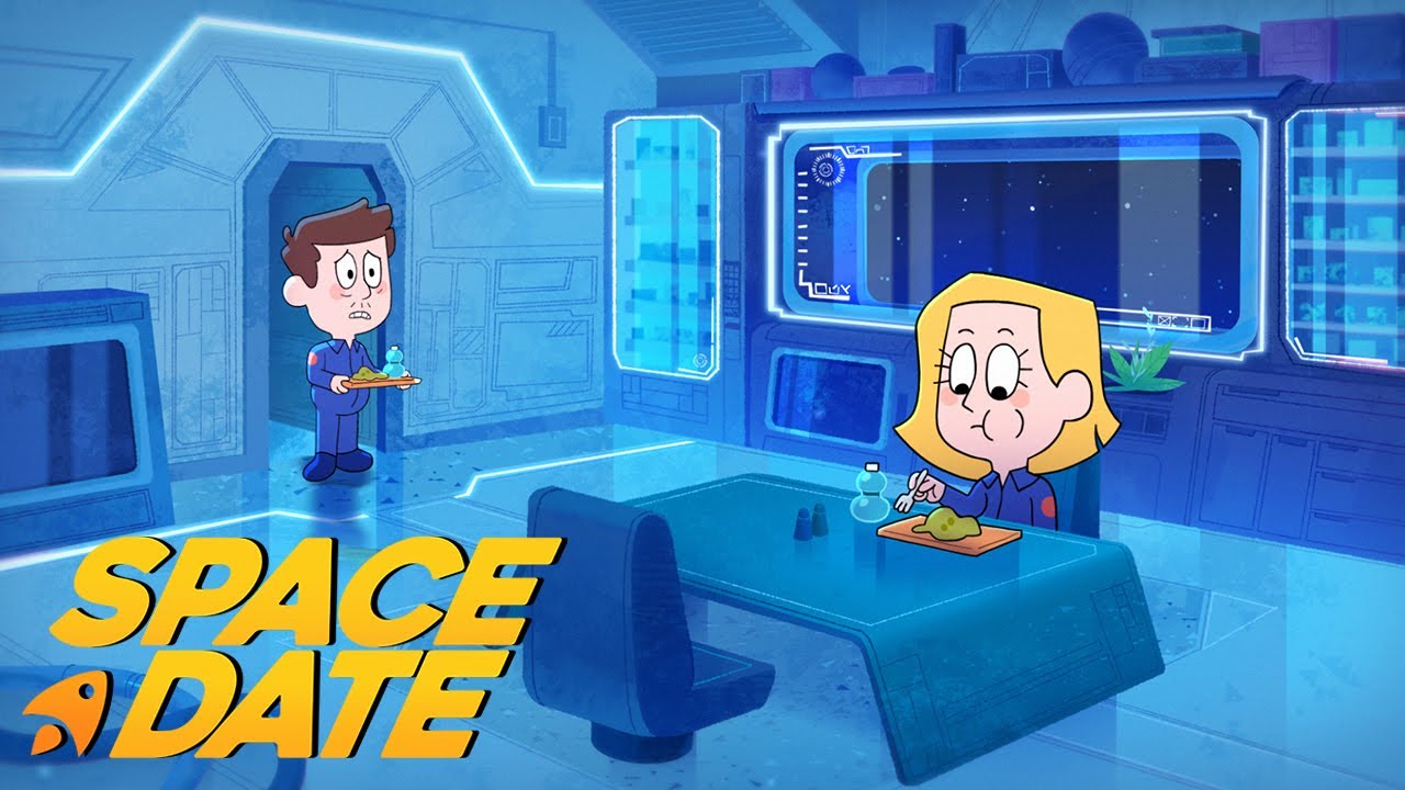 Space Date: A Lunch Date in Space | SHORT ANIMATED FILM - YouTube