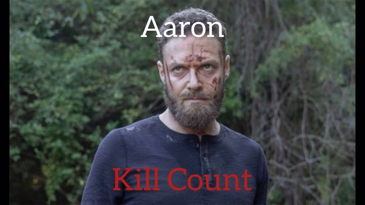 Aaron Kill Count (The Walking Dead) - YouTube
