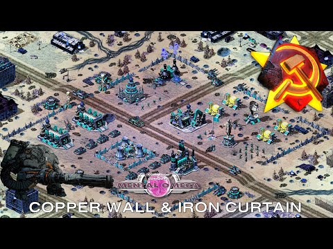 Red Alert 2 | Mental Omega 3.3.6 - Soviet Fan Mission - Copper Wall & Iron Curtain