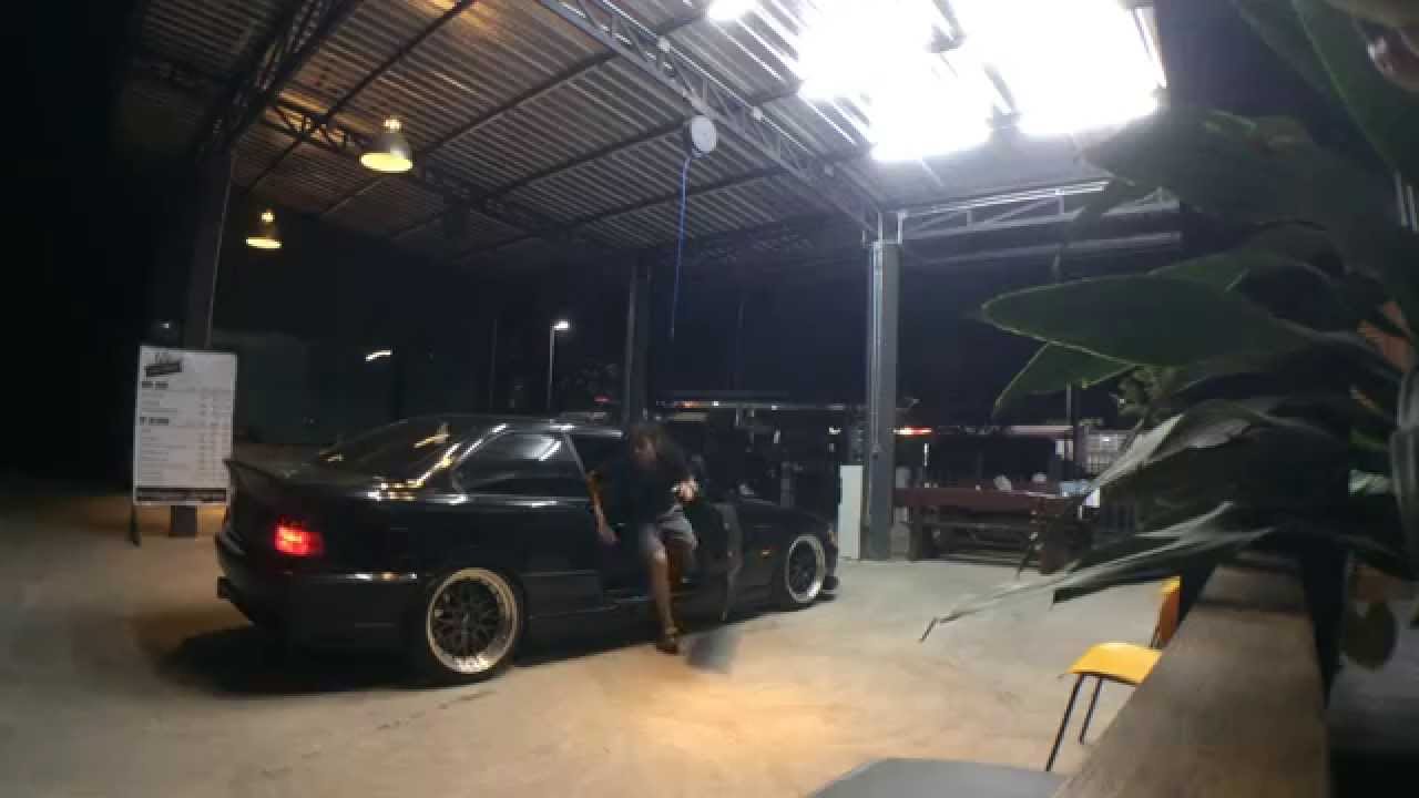 TEZ : BMW E36 Coupe 2JZ-GTE Engine Test - YouTube