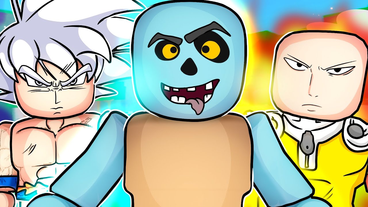 Becoming the STRONGEST Anime Characters in ROBLOX.. - YouTube