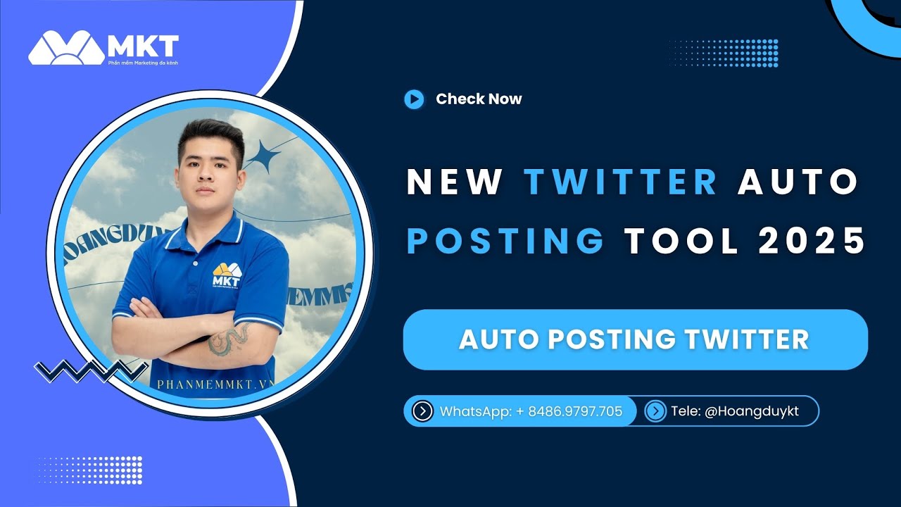 New Twitter Auto Posting Tool 2025 | Mkt Software Channel - YouTube