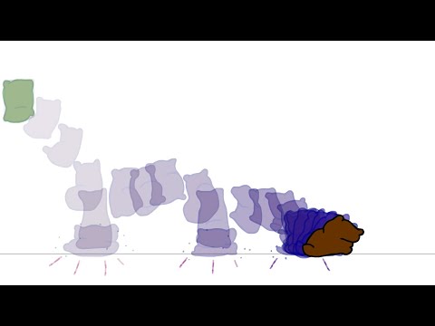 2D Animation Sequence - Bouncing Flour Sack - YouTube
