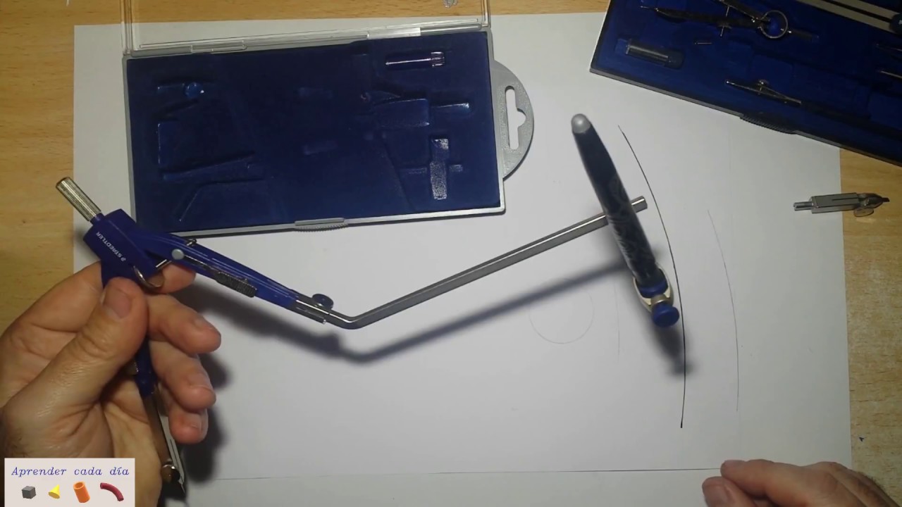 El compás y sus accesorios - YouTube