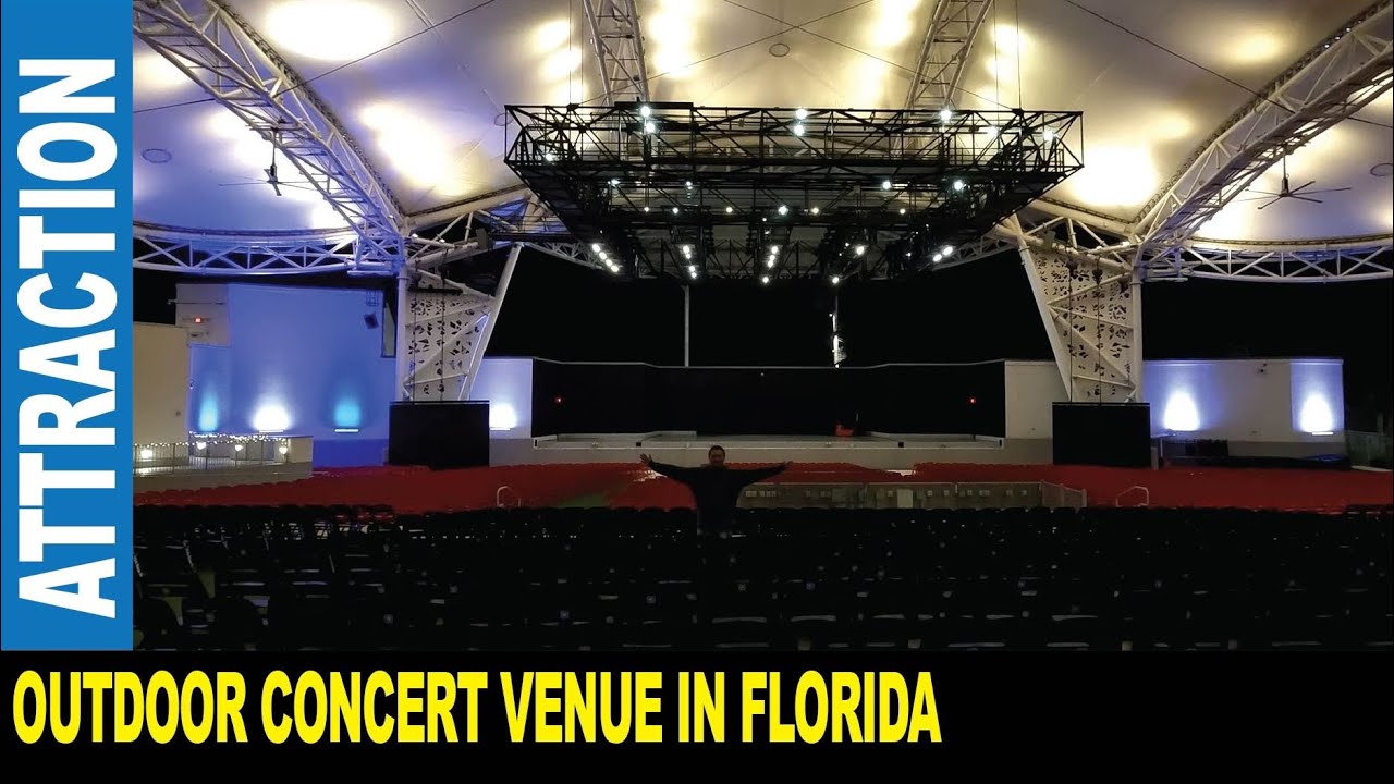 Outdoor waterfront concert venue in Clearwater Florida approx 4,000 ...