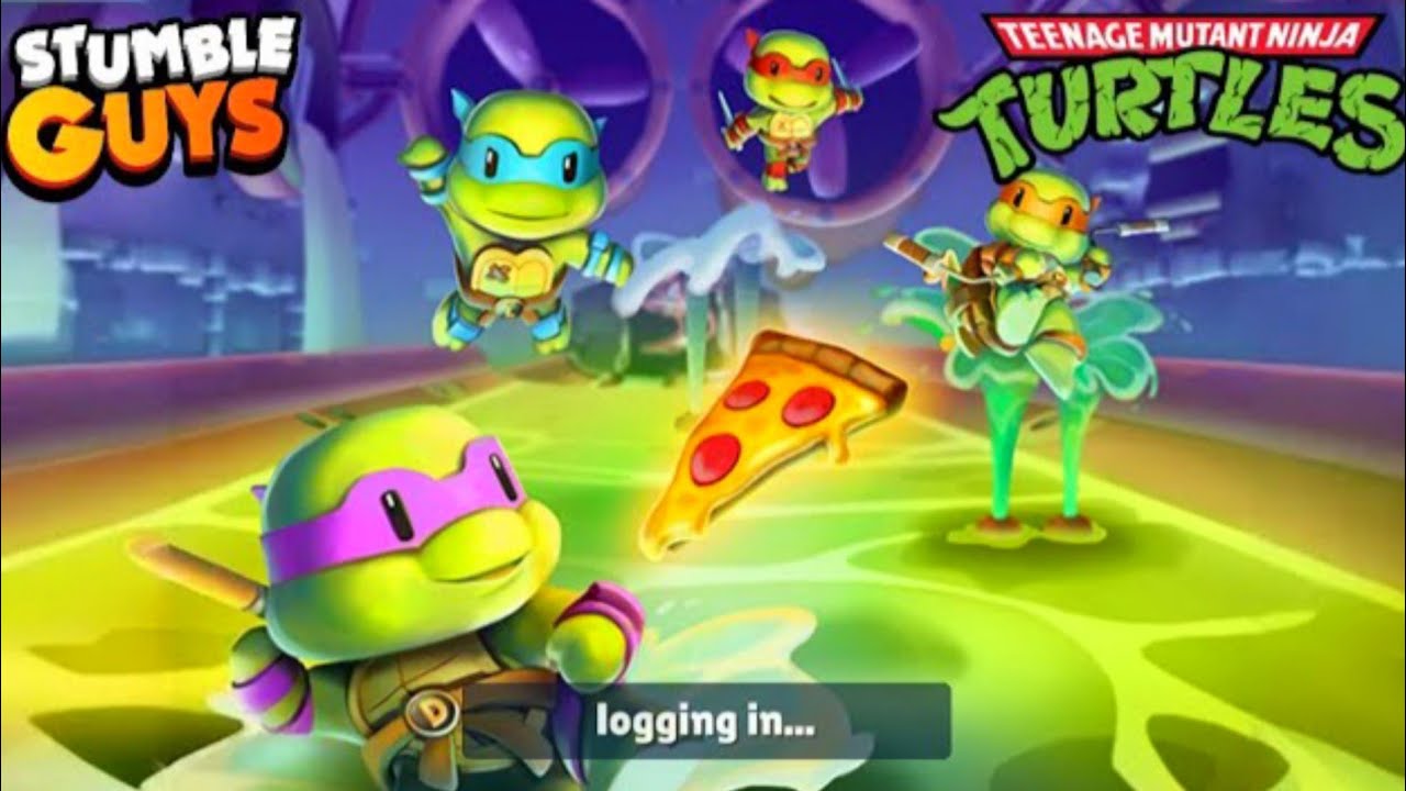 UPDATE 0.70 TEENAGE MUTANT NINJA TURTLES X STUMBLE GUYS - NEW MAP ...