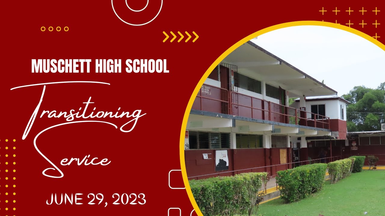 Muschett High School Transitioning Service 2023 - YouTube