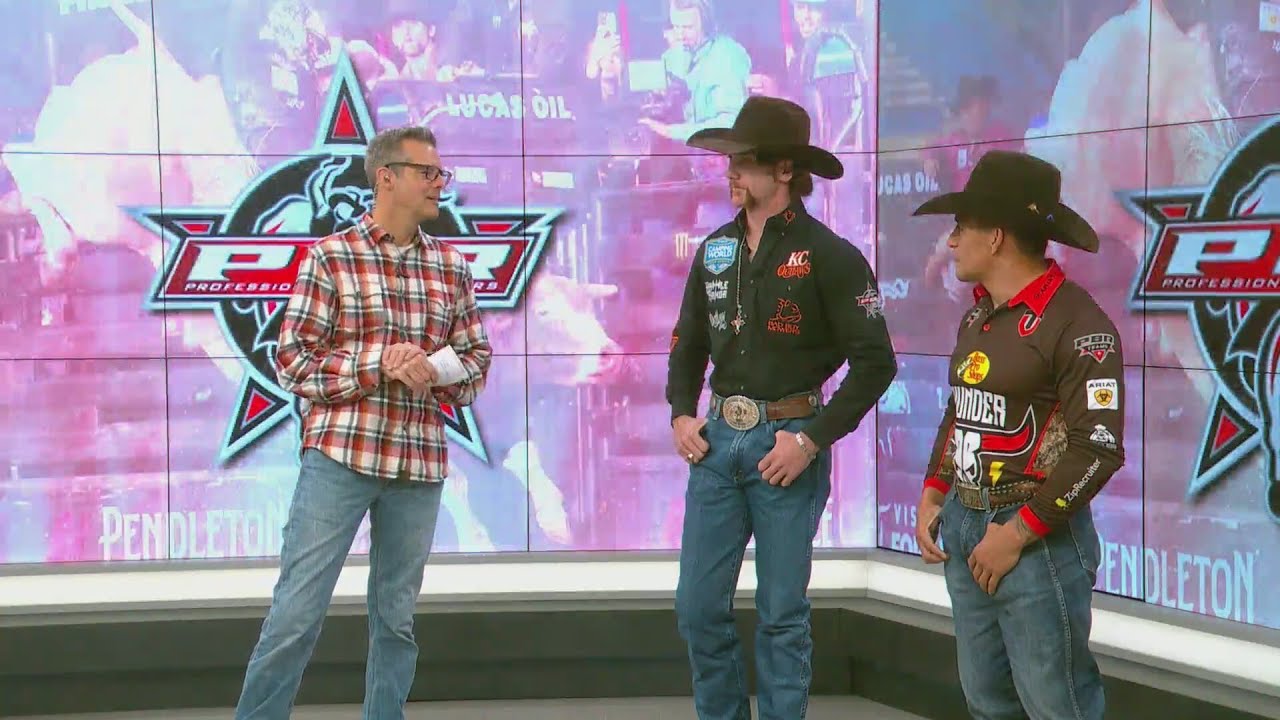 Pro Bull Riders Bob Mitchell and Andrew Alvidrez preview event this ...