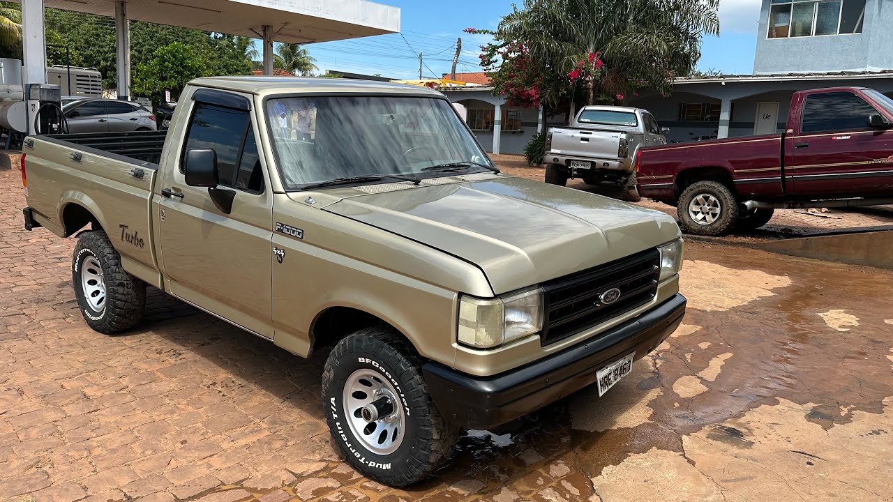 F1000 95 4X4 TODA ORIGINAL MUITO NOVA - YouTube