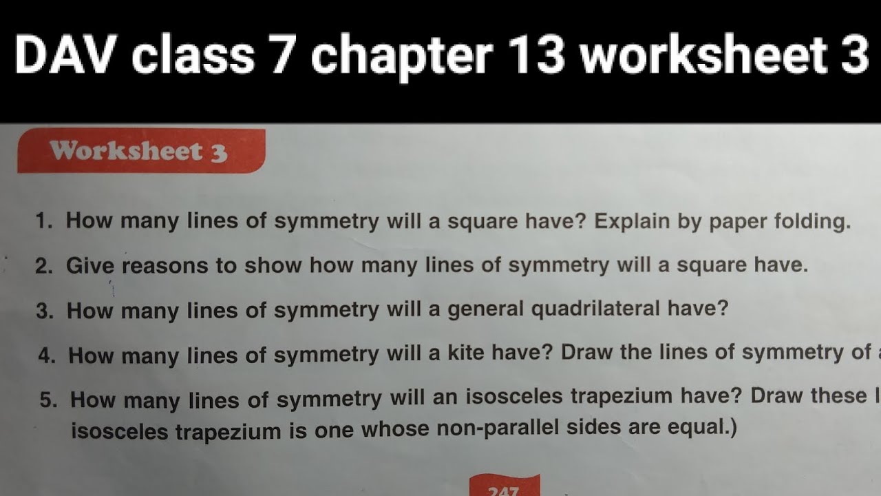 DAV Class 7 Chapter 13 Worksheet 3 Class 7 Maths Chapter 13 Worksheet dav-class-7-chapter-13-worksheet-3-class-7-maths-chapter-13-worksheet