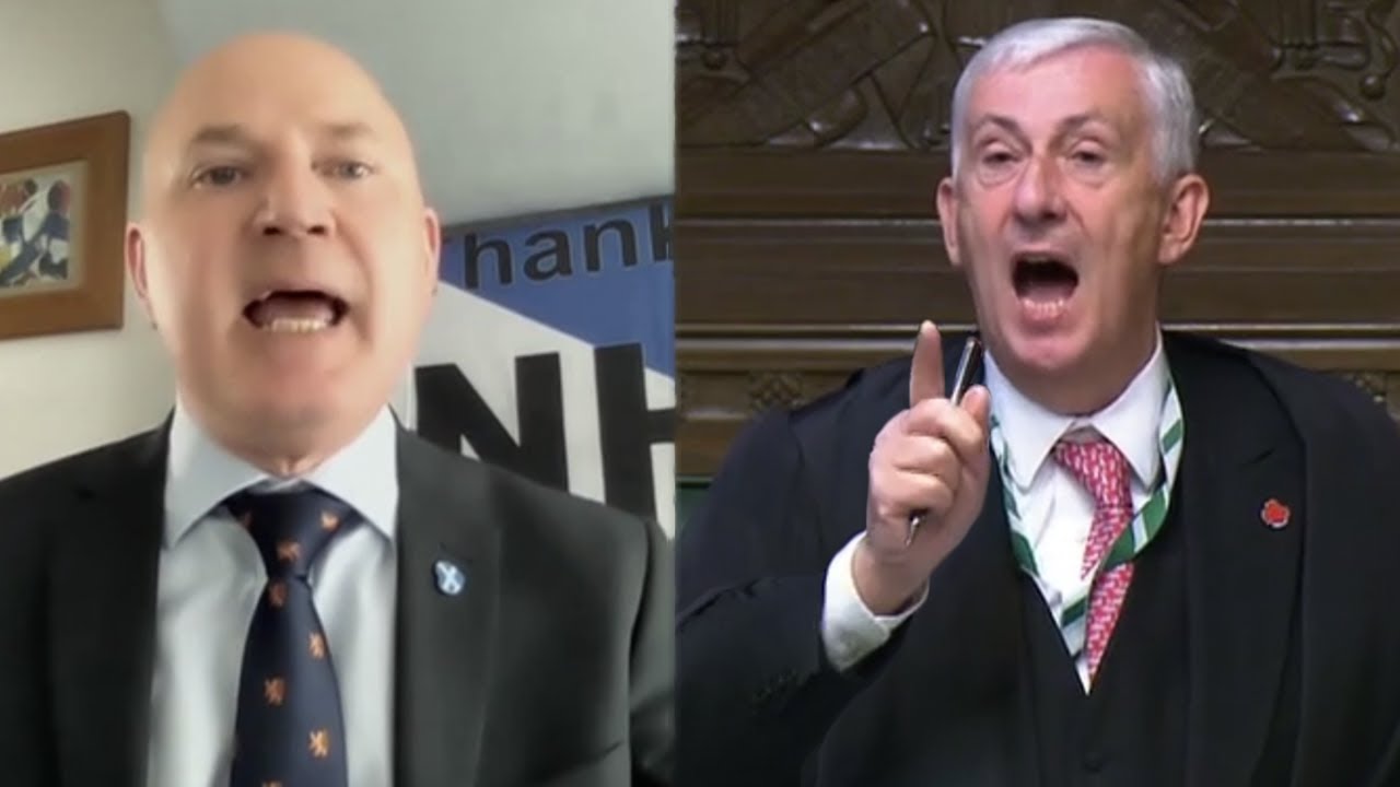 ‘I’ll make the decisions!’ Speaker rages at Scottish MP for shaking his ...