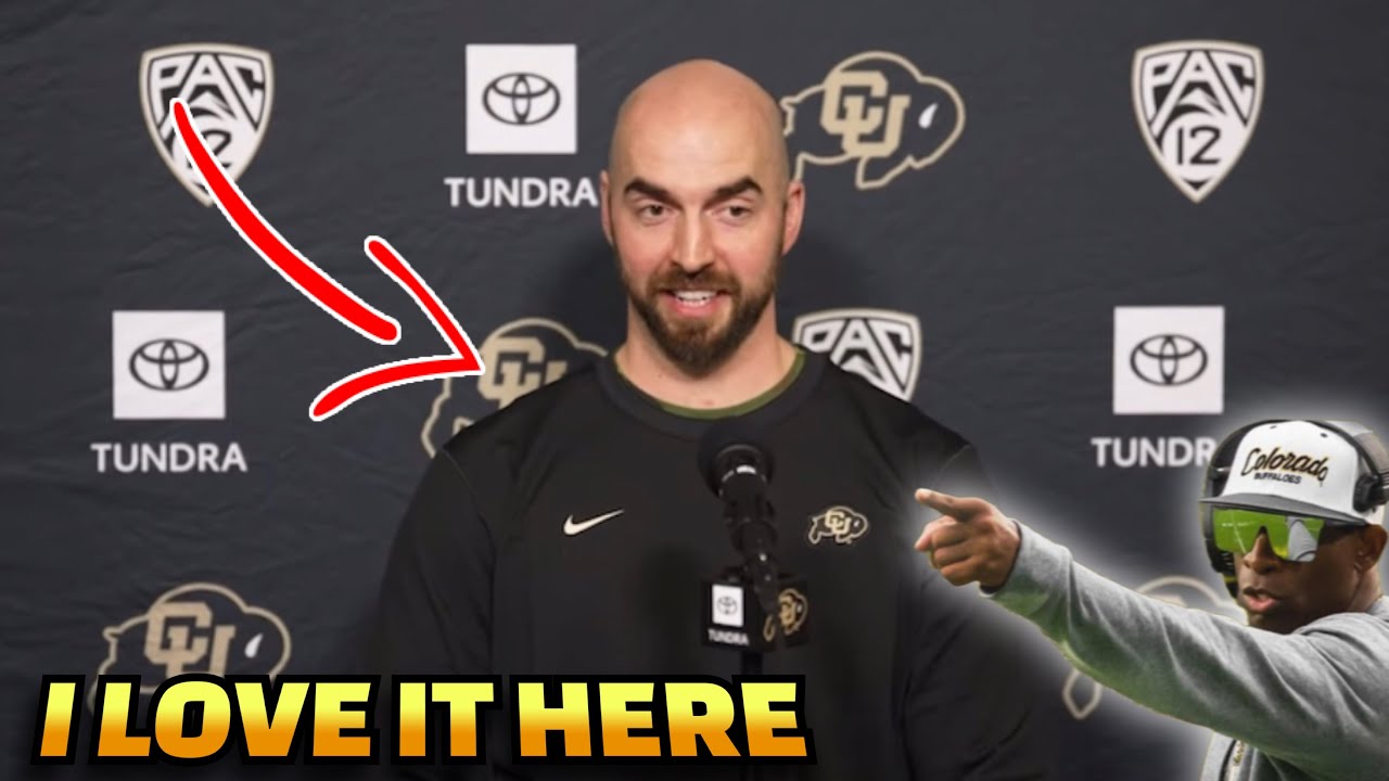Deion Sanders Colorado Buffaloes OC Coach Sean Lewis Talk’s About His ...