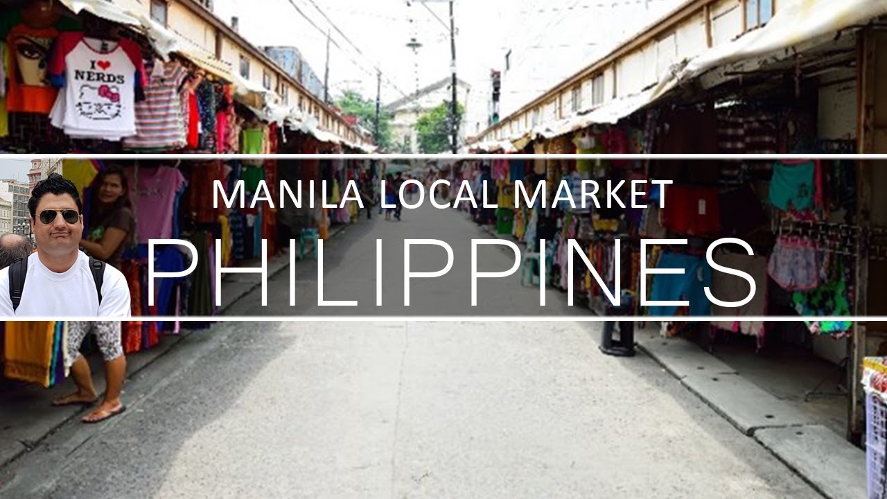 Manila Local Market Travel Vlog | Chinatown in Philippines - YouTube