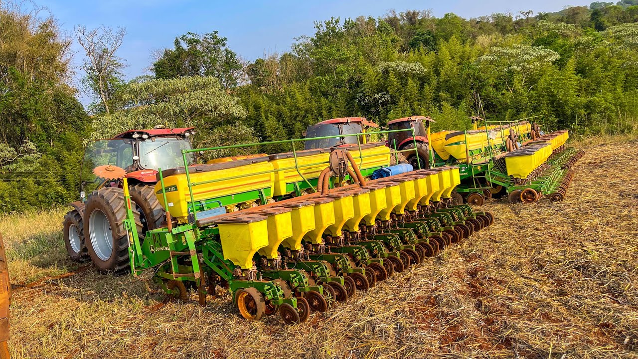 SEGUNDO DIA PLANTANDO SOJA - YouTube
