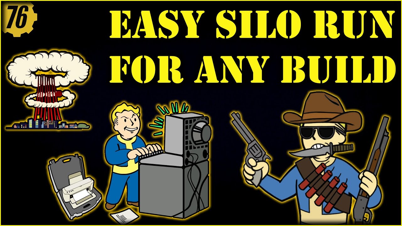 Fallout PTS 76 - Easy Silo Run for any Build or Big Cheese Strat. - YouTube