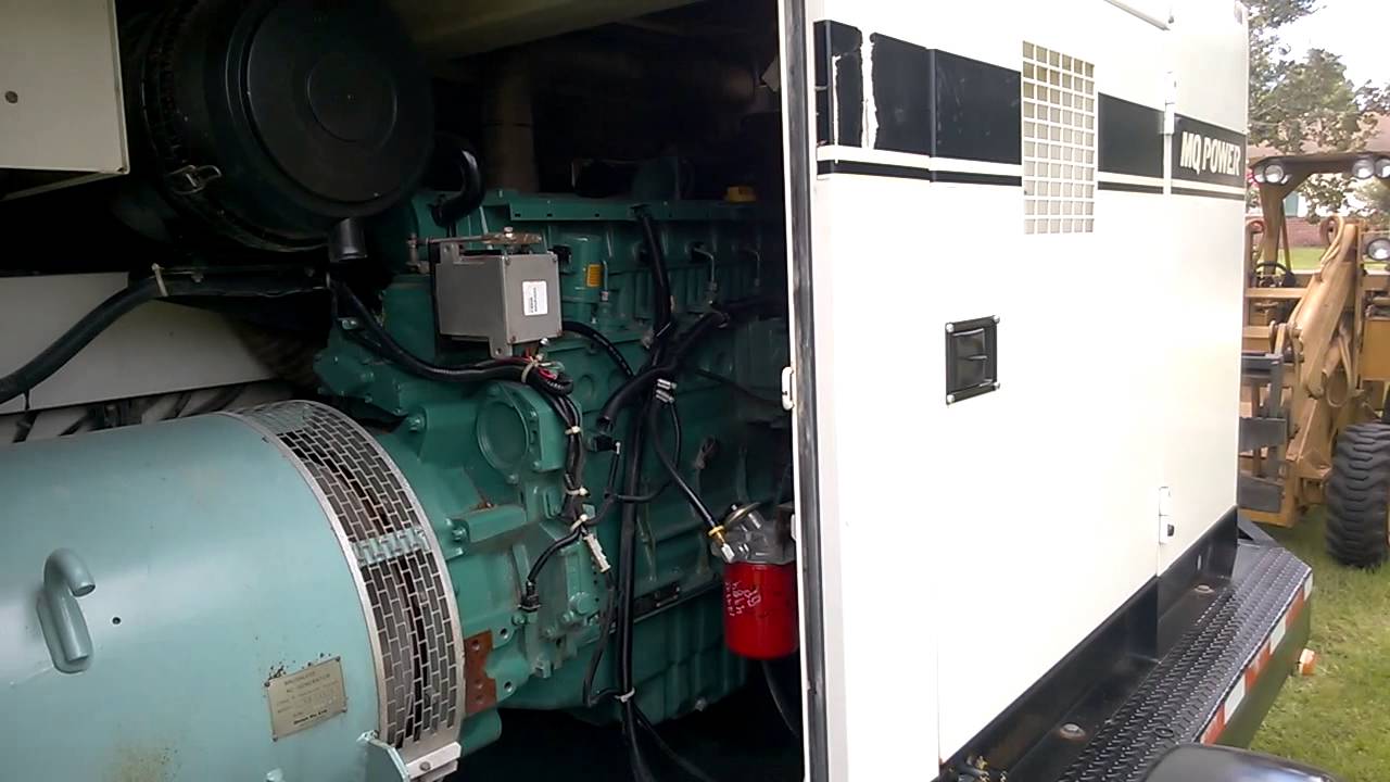 Generator test run - YouTube