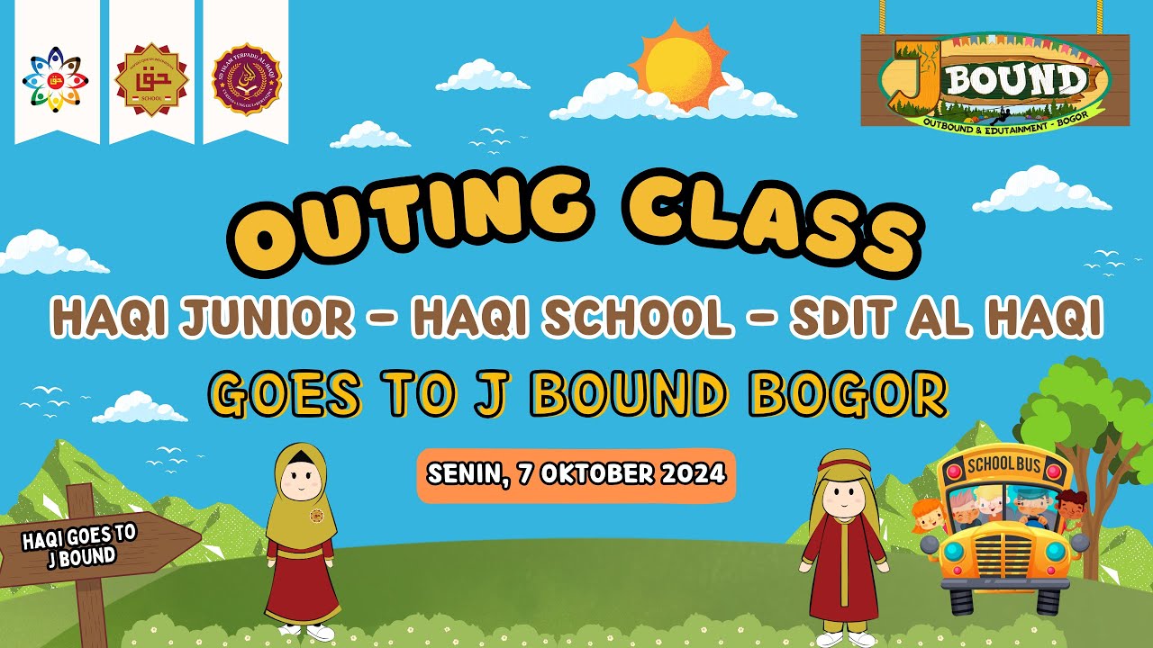 OUTING CLASS YAYASAN HAQI LEARNING CENTRE - GOES TO JBOUND BOGOR - YouTube