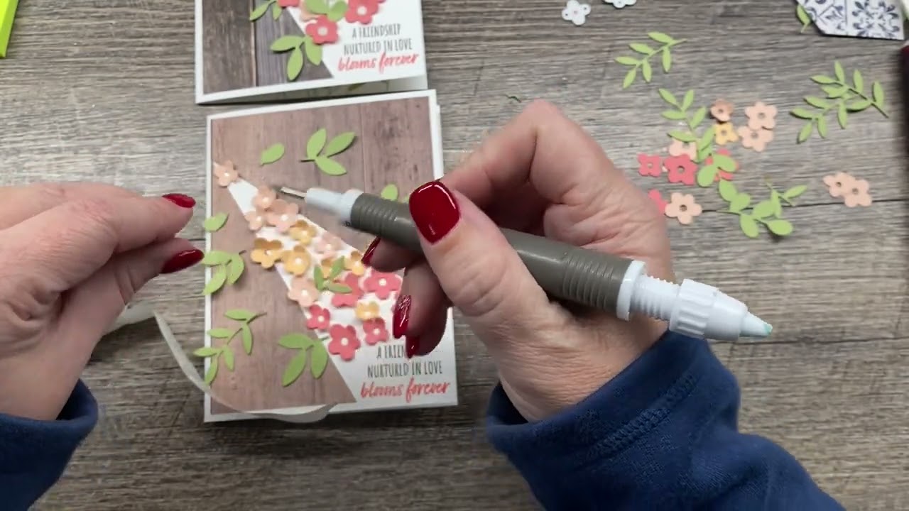 How to make a Split Front Card - YouTube