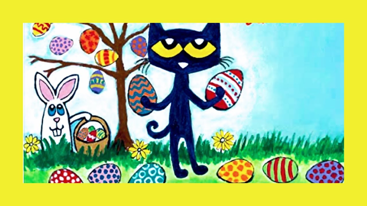 PETE THE CAT AND THE EASTER BASKET BANDIT Kids Book Read Aloud - YouTube
