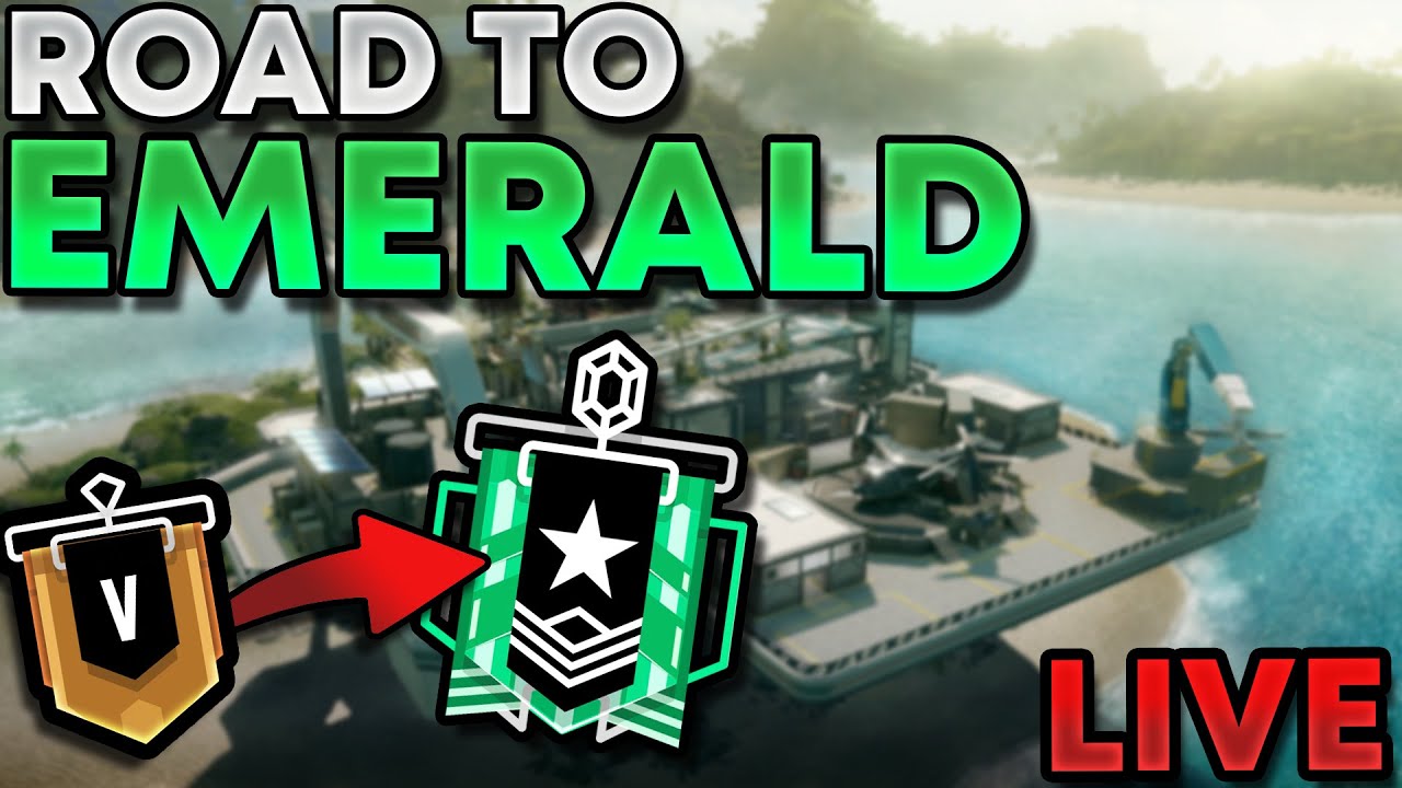 GOING FOR EMERALD RANKED 2.0 | Rainbow Six Siege - YouTube