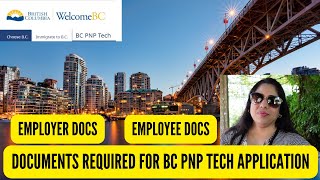 BC PNP Tech Program Required Documentation step by step... | Doovi