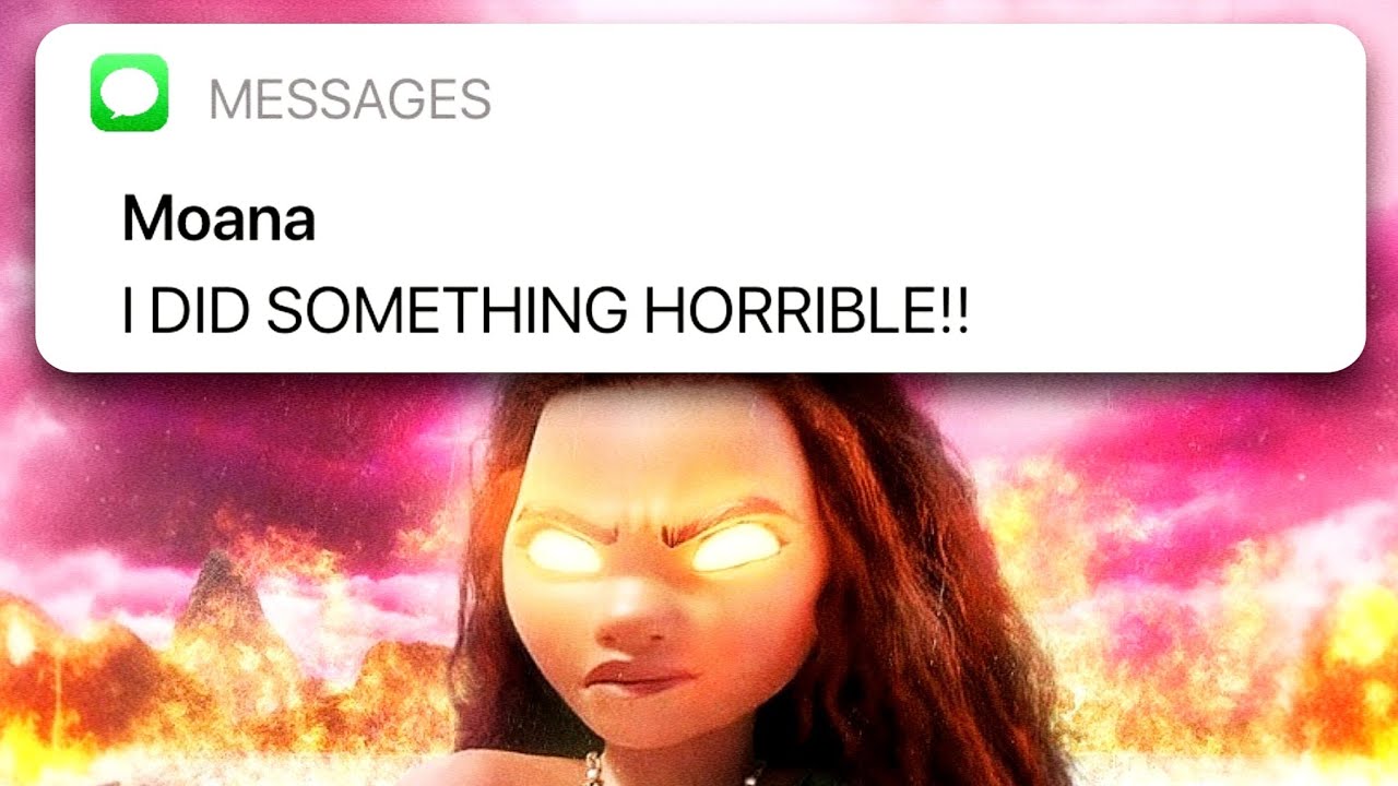 What If MOANA Turned EVIL - YouTube